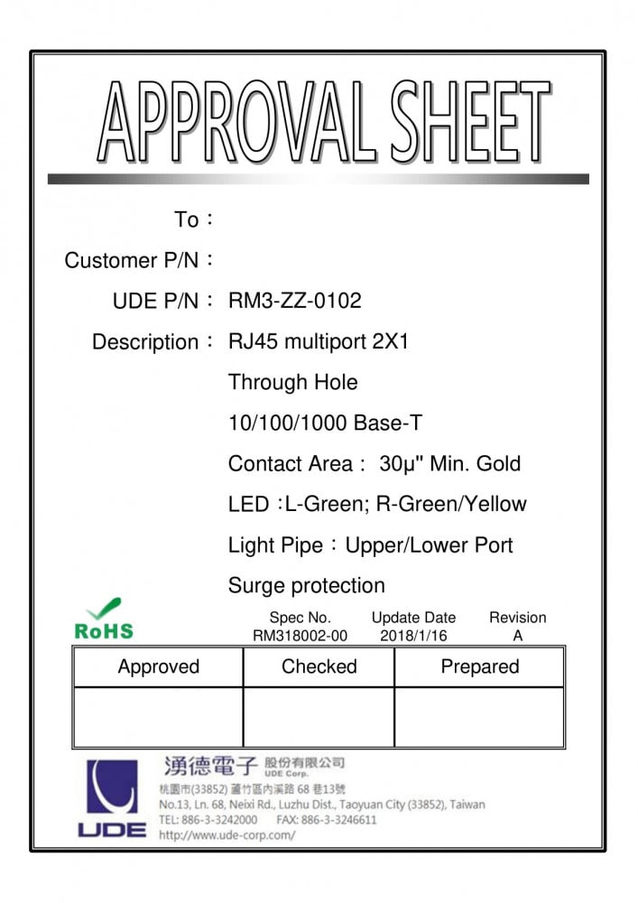 RM3-ZZ-0102 technical document page 1