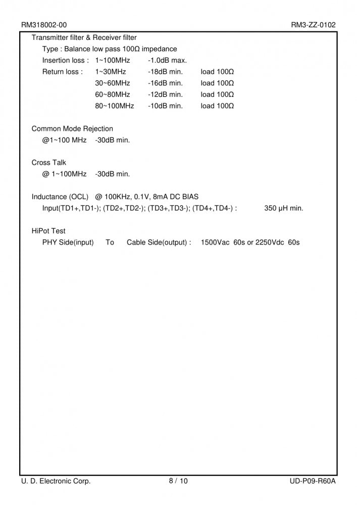 RM3-ZZ-0102 technical document page 10