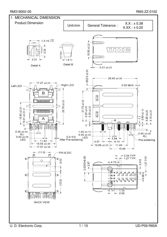 RM3-ZZ-0102 technical document page 3