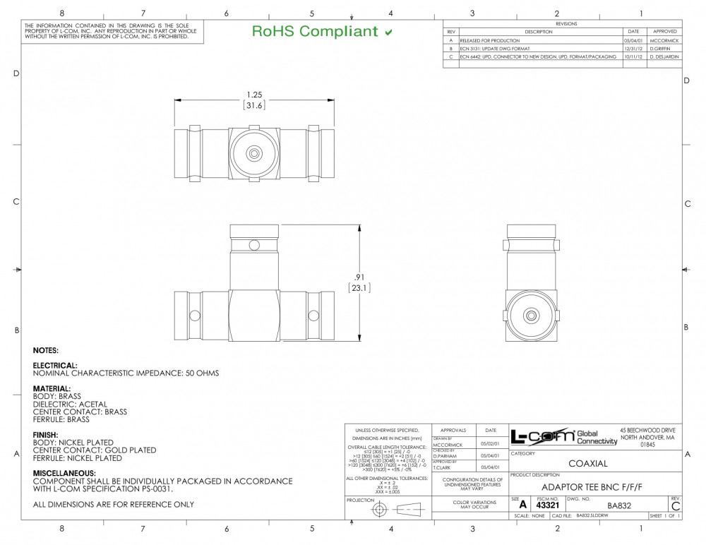BA832 technical document preview