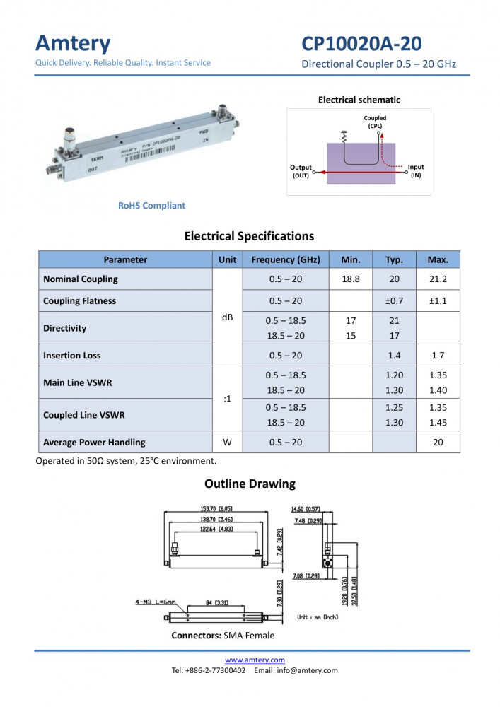 CP10020A-20 technical document page 1