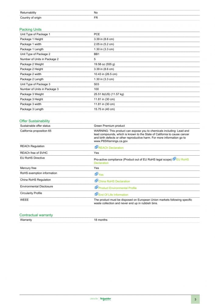 XB4BK125B5 technical document page 3