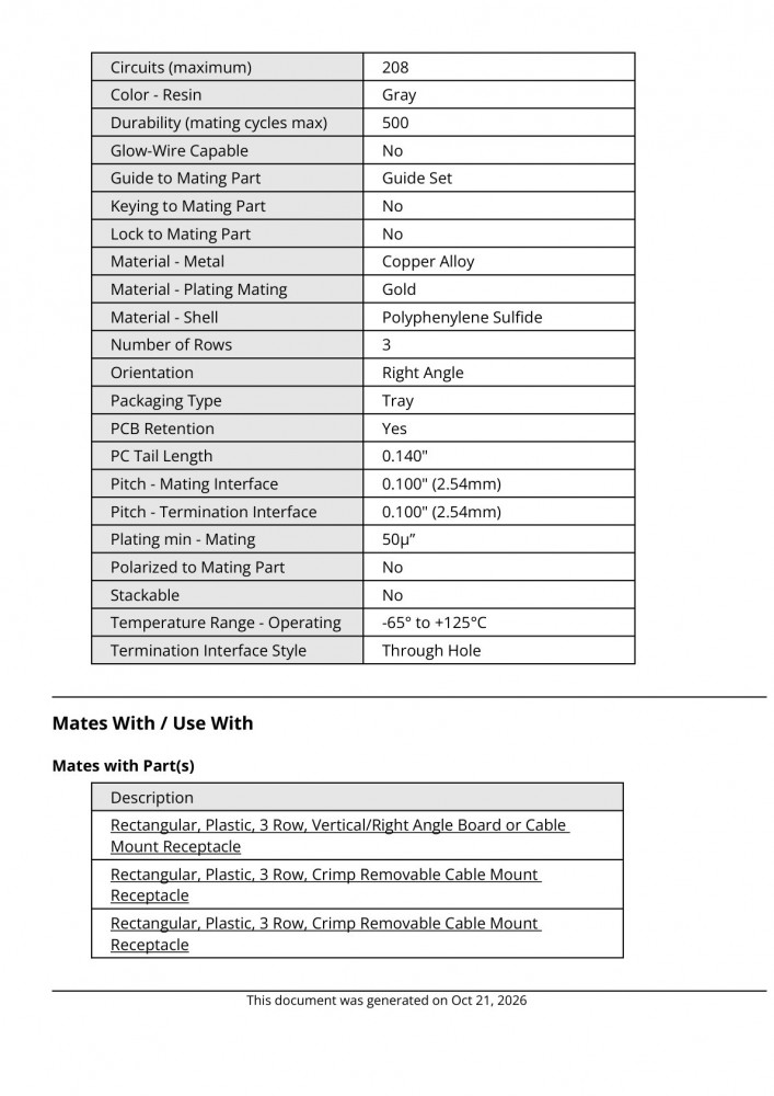 WG208PR9SY technical document image, page 2
