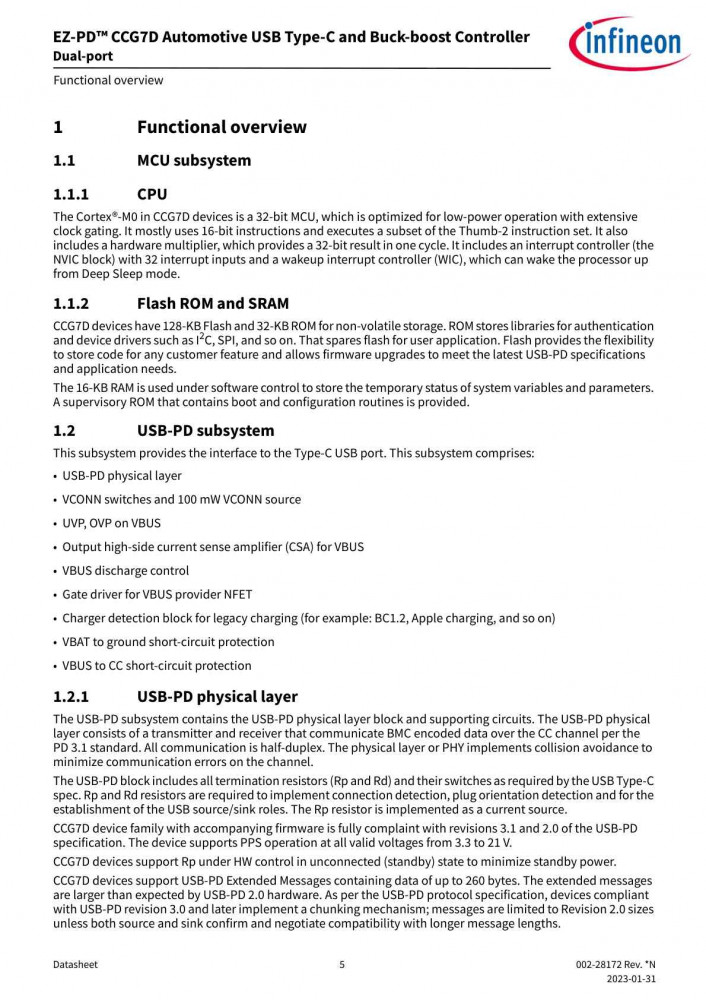 CYPD7299-68LDXS document page 5