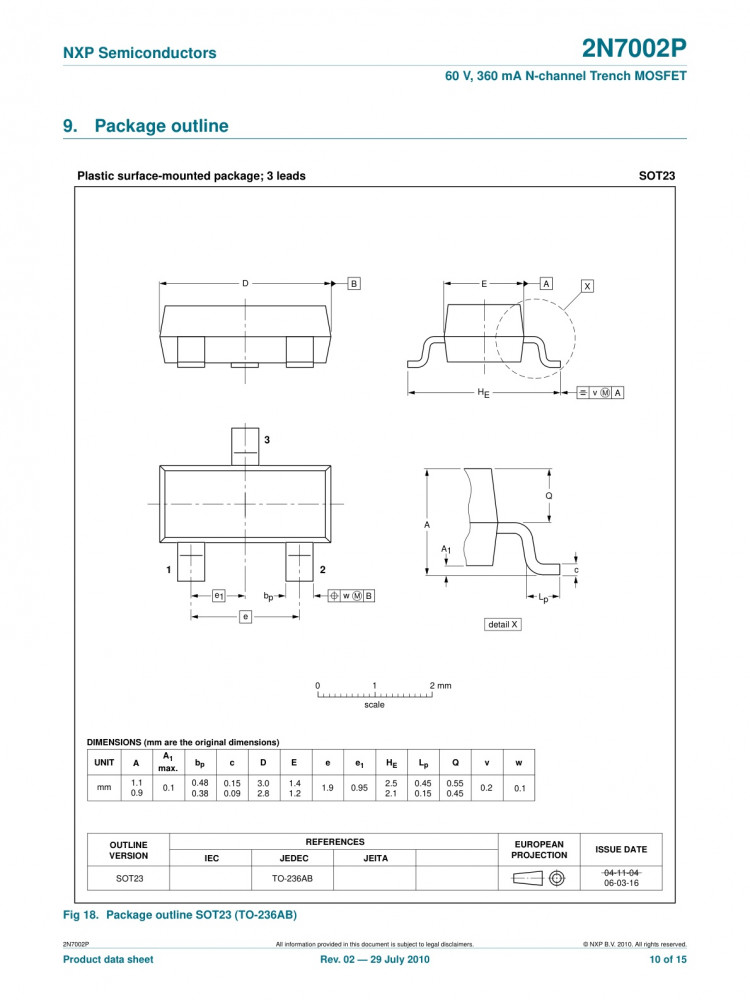 2N7002P,215 datasheet page 10