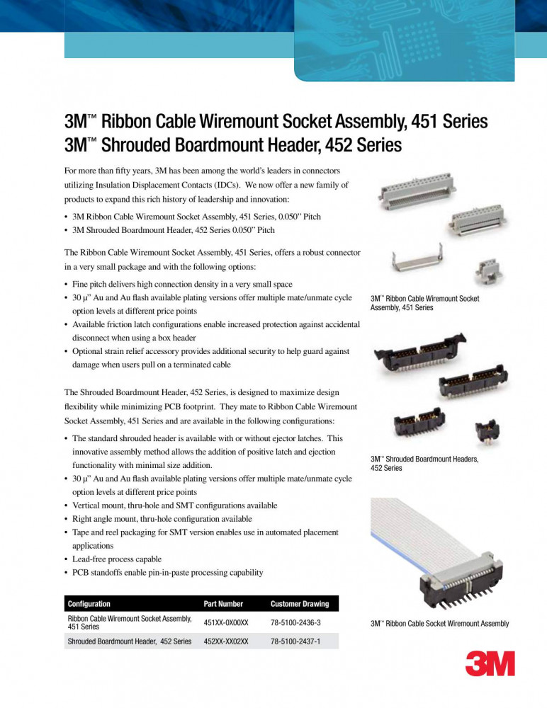 3M 45104-000000 technical document page 1