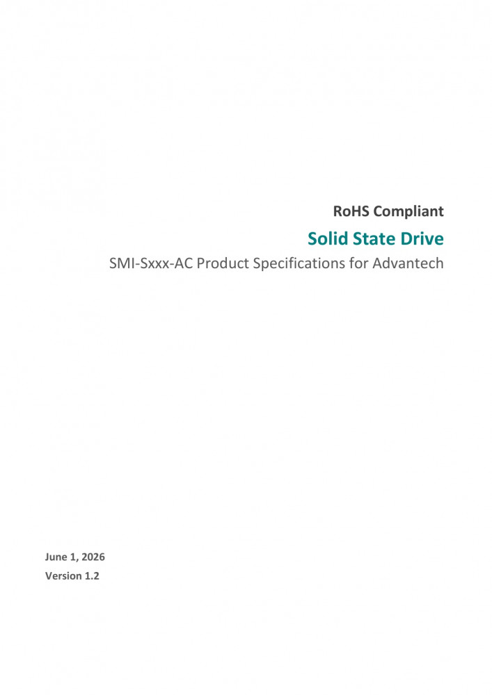 SMI-S512-AC product documentation page 1