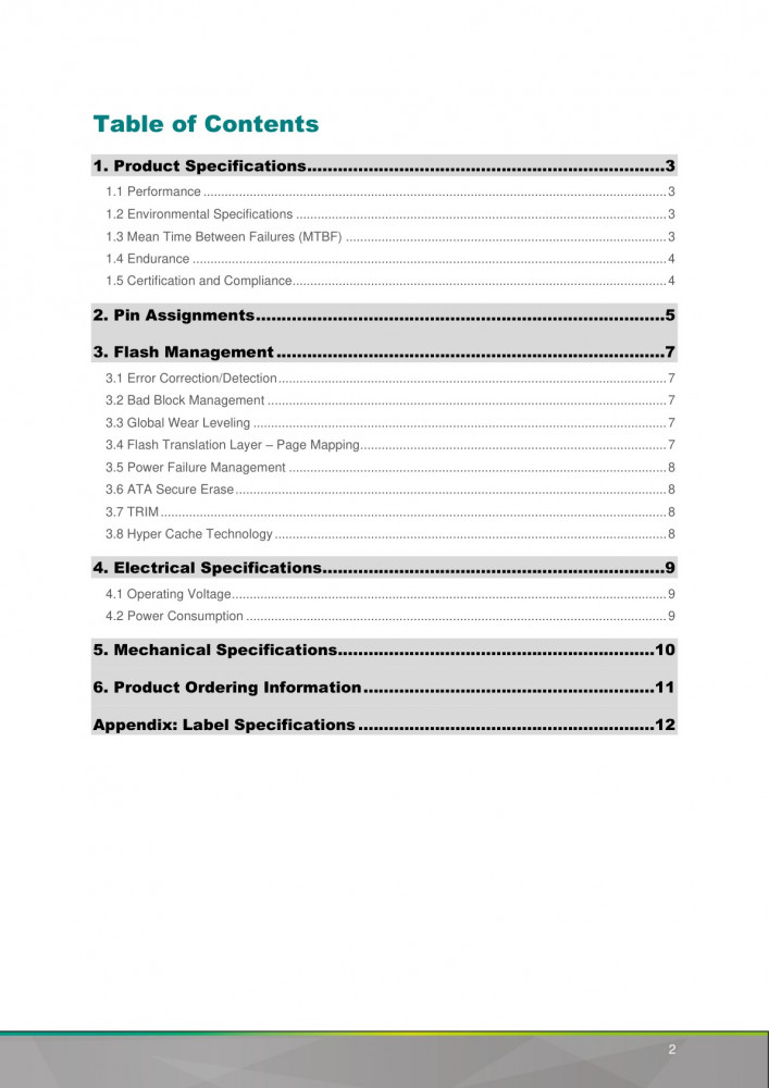 SMI-S512-AC product documentation page 3