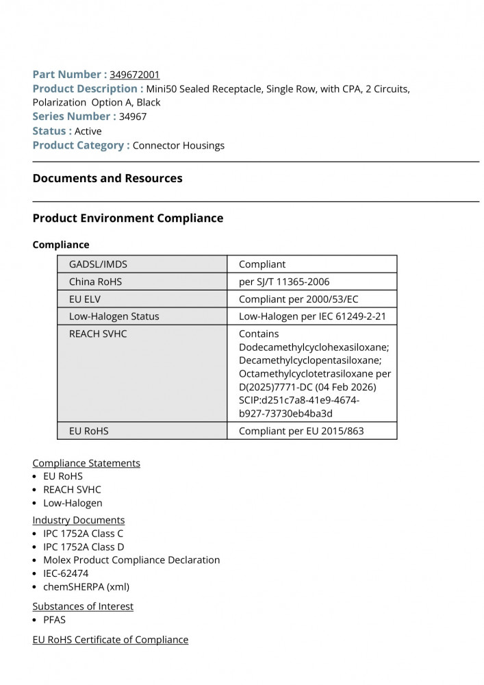 Product document image, page 1