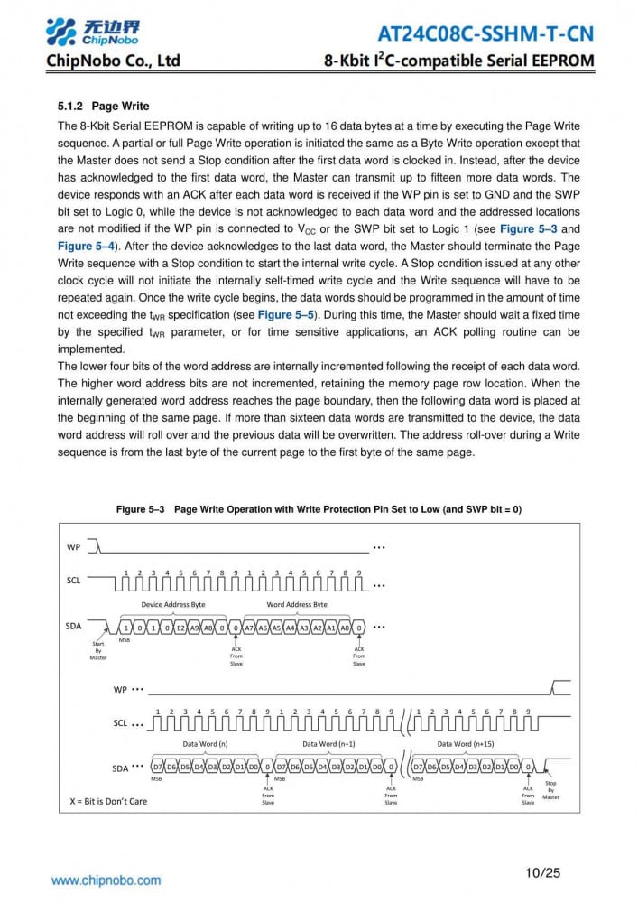 AT24C08C-SSHM-T-CN datasheet page 10