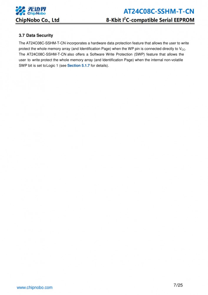 AT24C08C-SSHM-T-CN datasheet page 7
