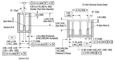 TE Connectivity 63309-1 Magnetic Wire Connectors