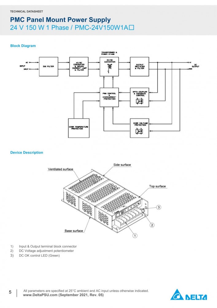 DELTA PMC datasheet page 5