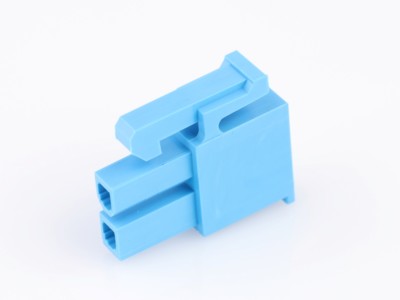 Mini-Fit Jr. Receptacle Housing, Dual Row, Nylon 6/6 UL 94V-2, 8 Circuits, Glow-Wire Capable, Black
