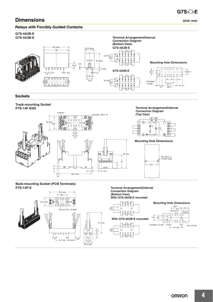 G7S-4A2B-E technical document page 4