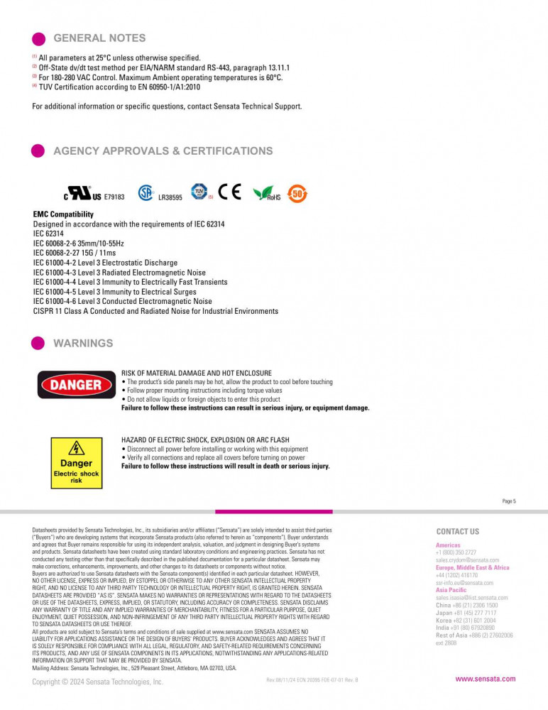 GNR series technical document page 5