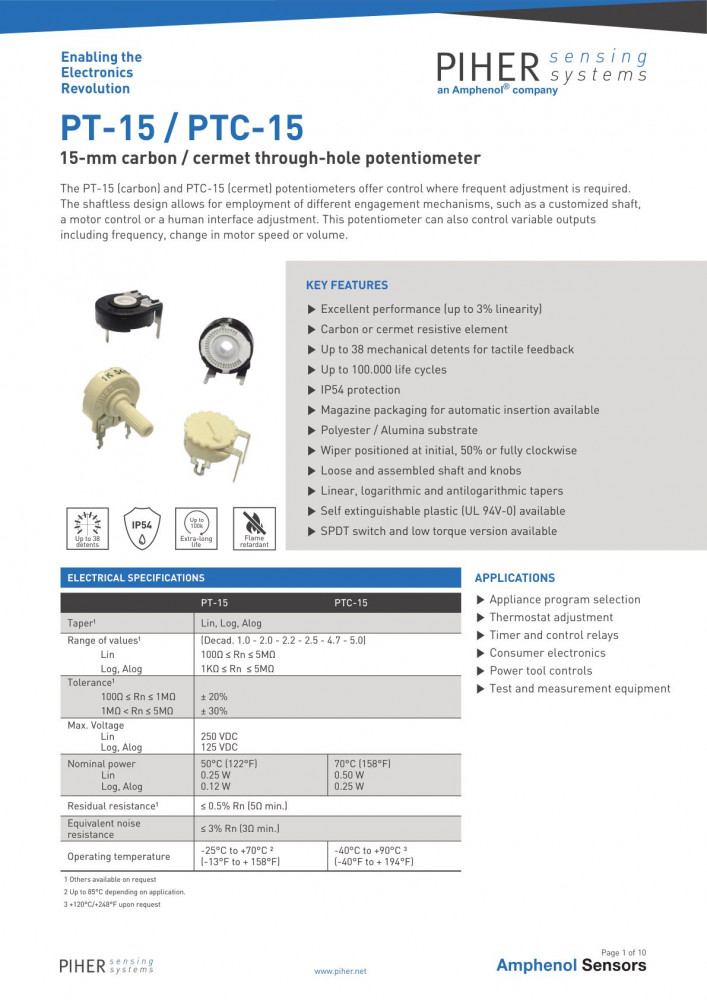 Technical document page 1