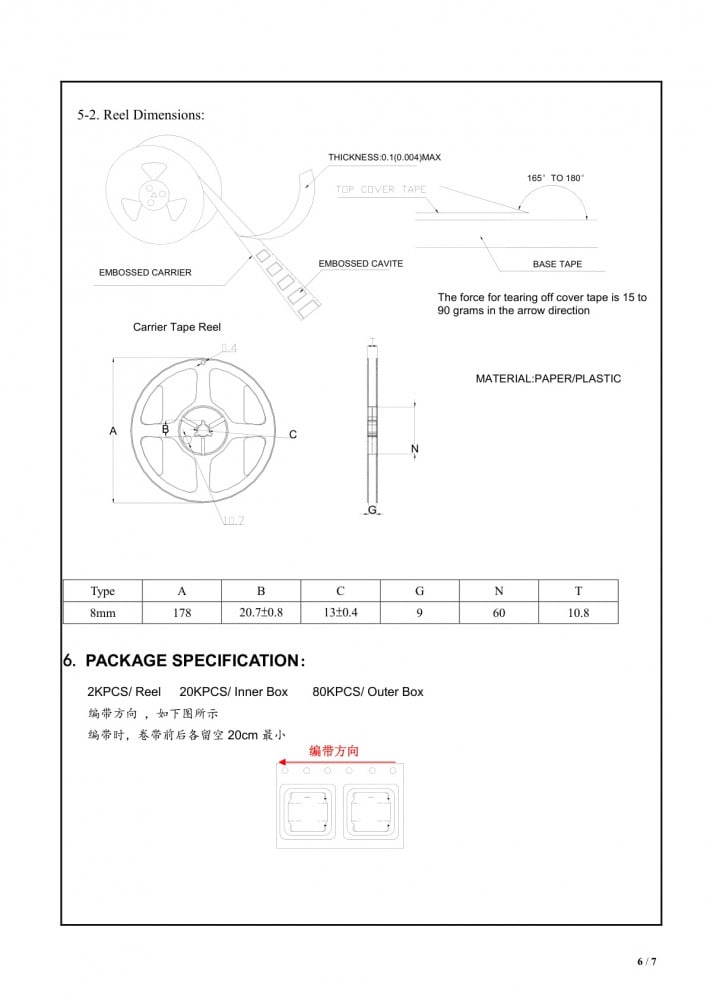 CR3015-470M specification page 6