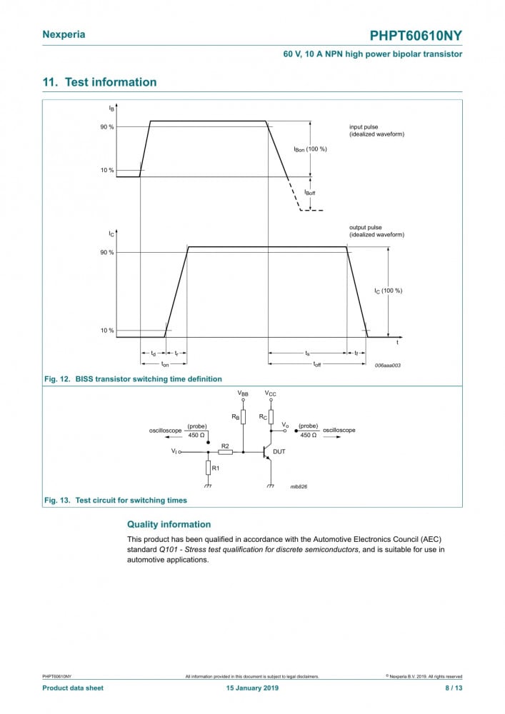 PHPT60610NYX datasheet page 8