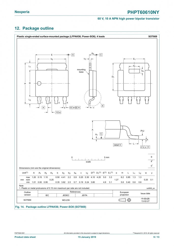 PHPT60610NYX datasheet page 9