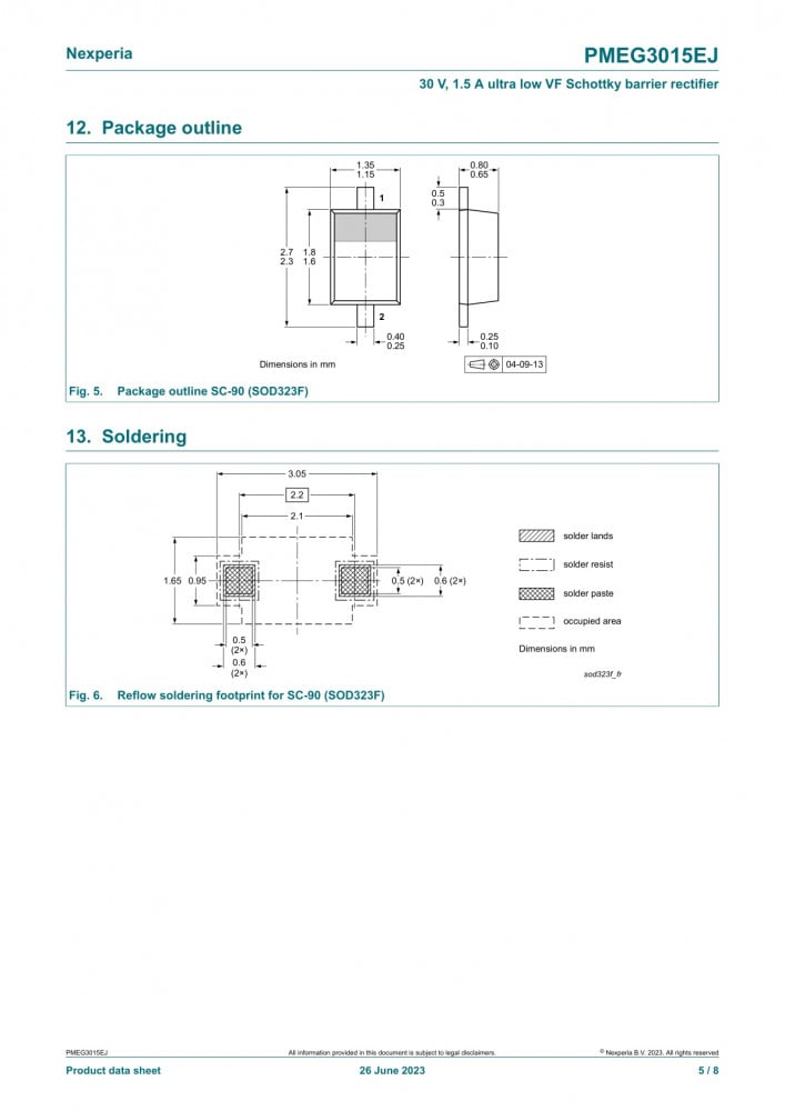 PMEG3015EJ datasheet page 5