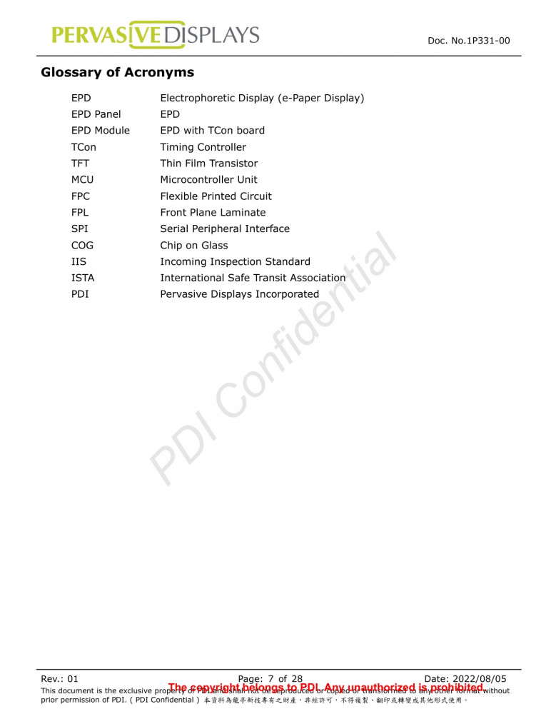 E2213PS0E1 specification page 7