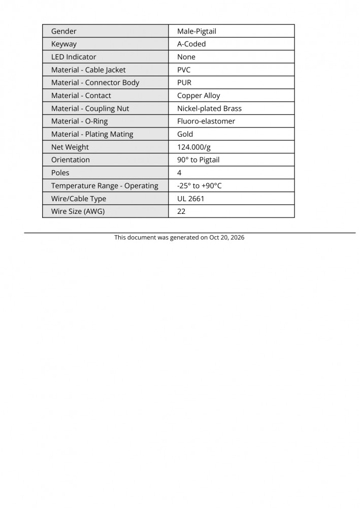 MOLEX 1200790187 technical drawing, page 3