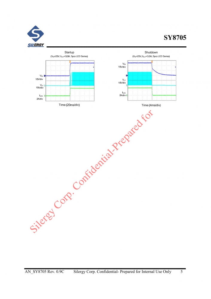 SY8705FCC datasheet page 5
