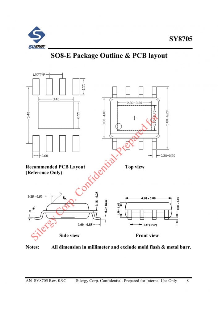 SY8705FCC datasheet page 8