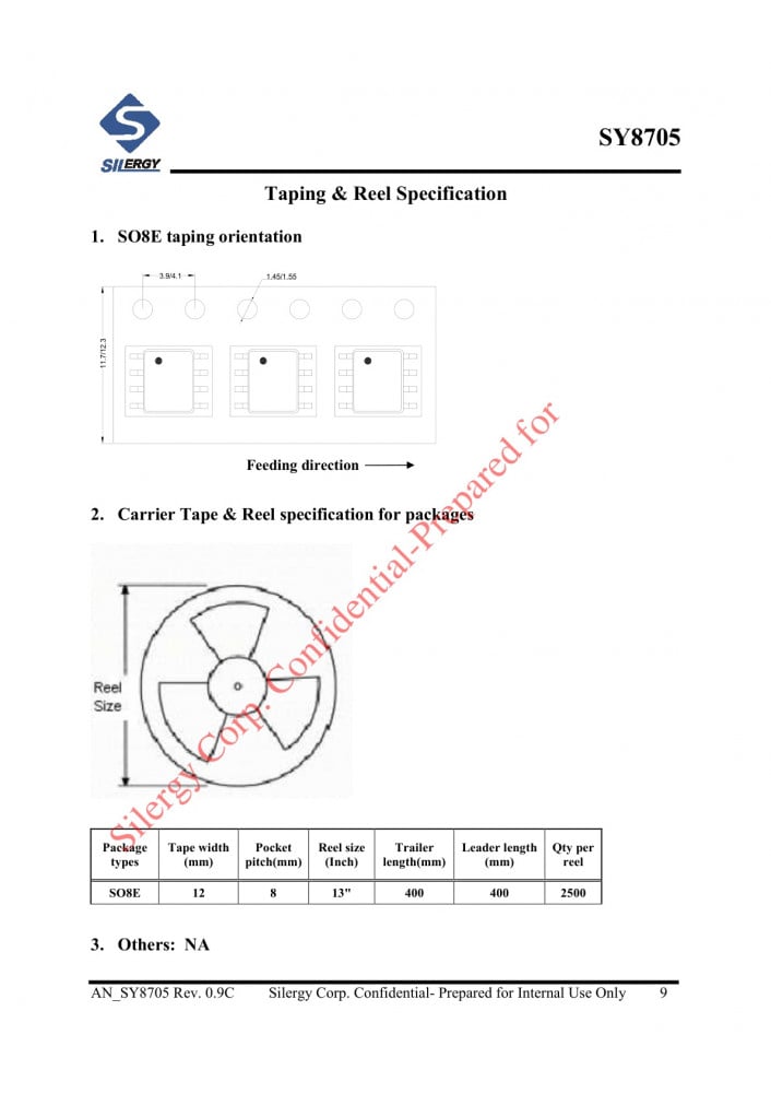 SY8705FCC datasheet page 9