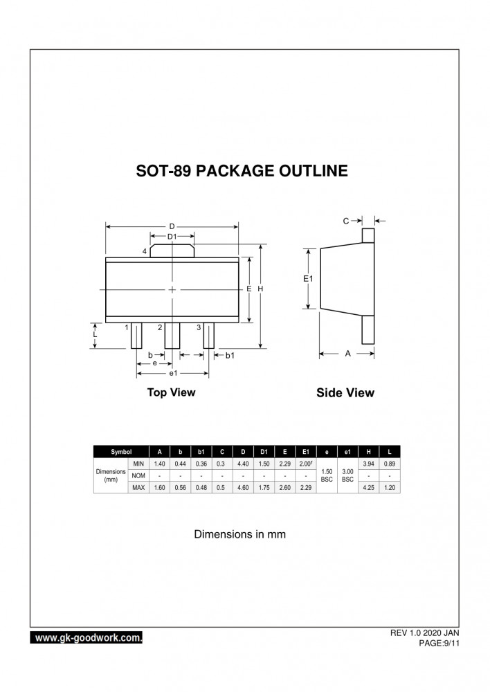 GOODWORK HT7133 datasheet page 9