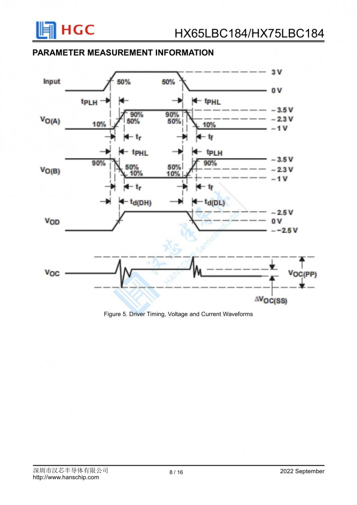 HX65LBC184DRG datasheet page 8