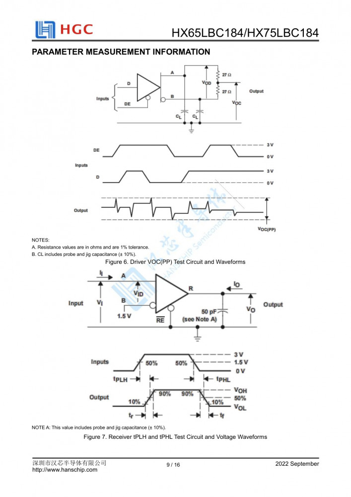 HX65LBC184DRG datasheet page 9