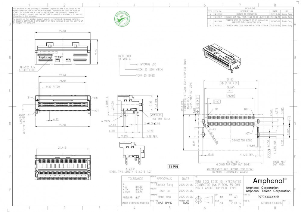 G97R21322HR technical drawing page 2