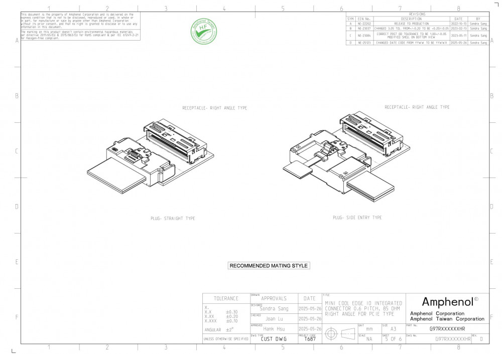 G97R21322HR technical drawing page 5