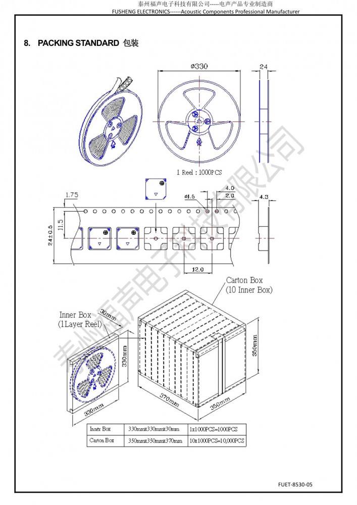 FUET-8530-05 specification page 7