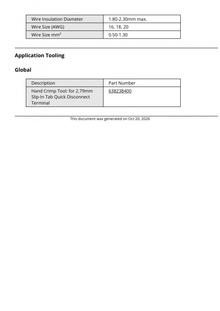 MOLEX 357110400 technical document image 3