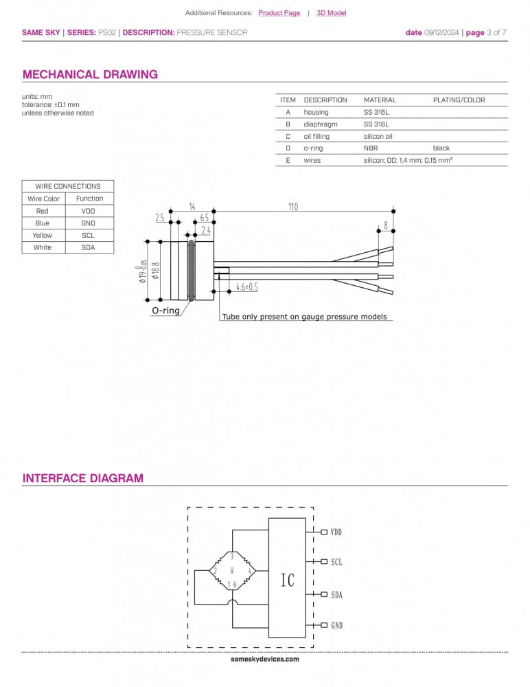 PS02-G600KP-4W datasheet page 3