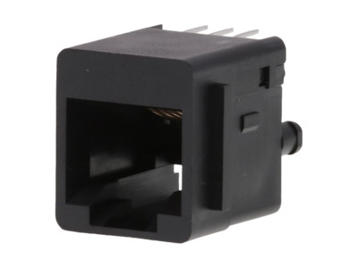 Modular Jack, Vertical, 6/6, Panel Stops for sale