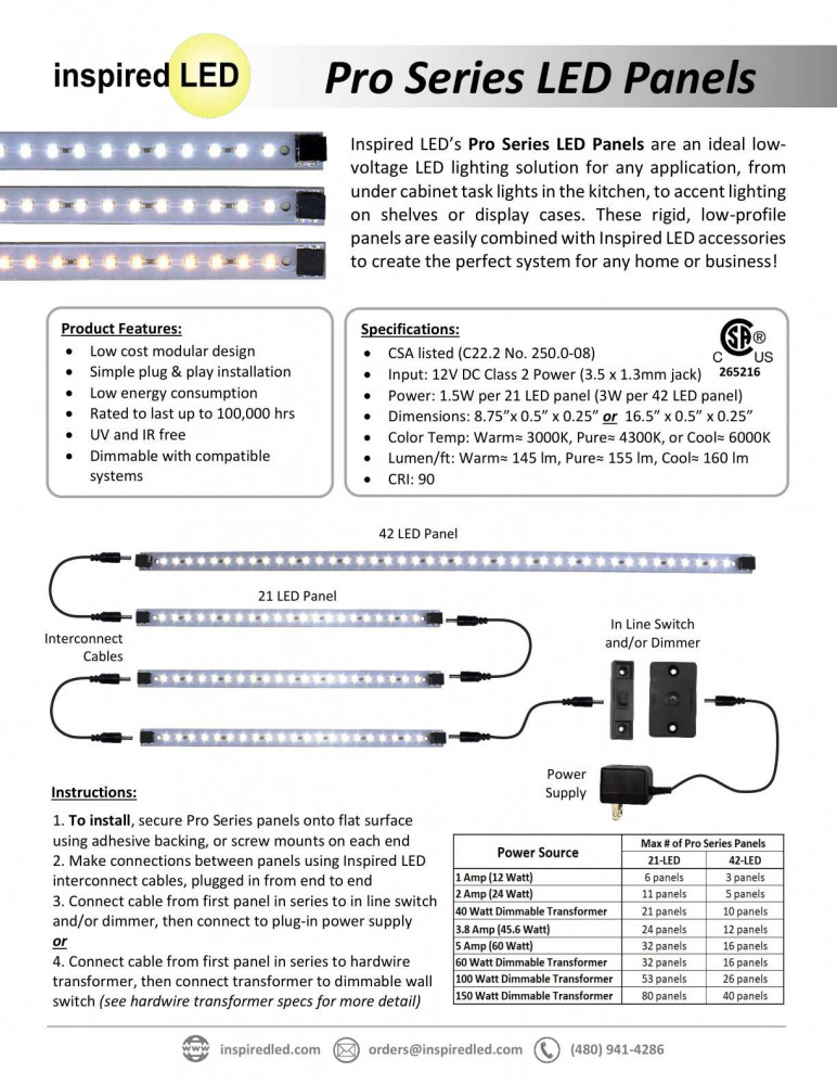Product technical document image for model 4829