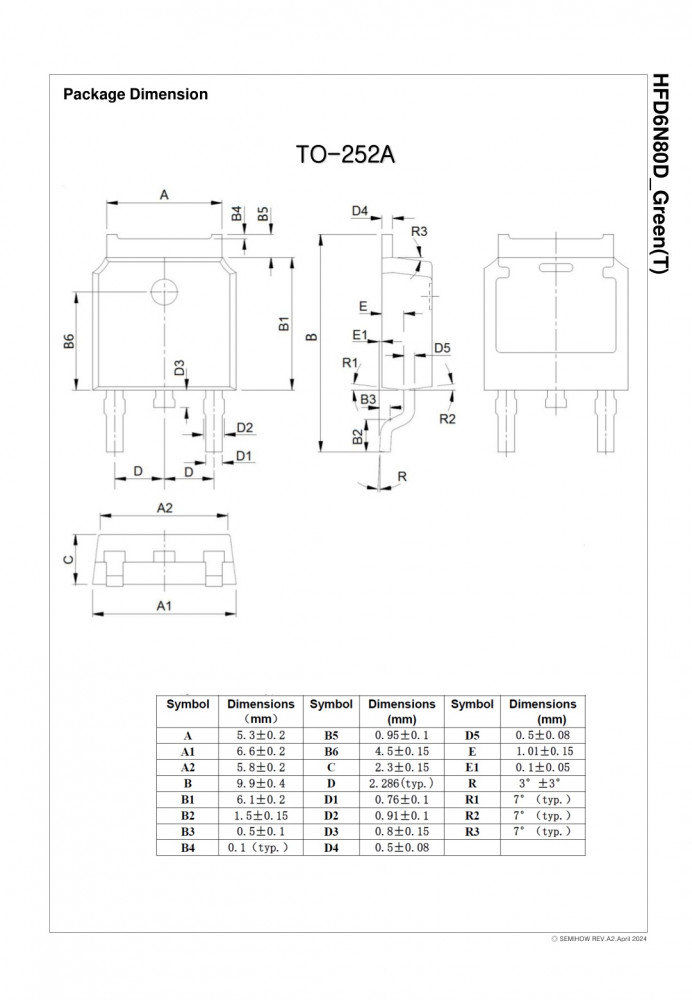 HFD6N80D datasheet page 7