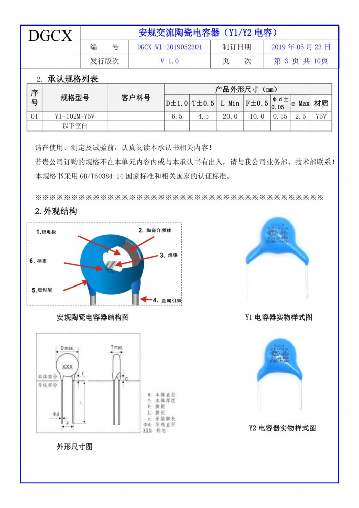 DGCX approval document page 3