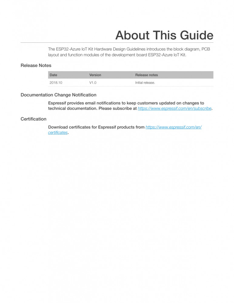 ESP32-Azure IoT Kit hardware design guide page 2