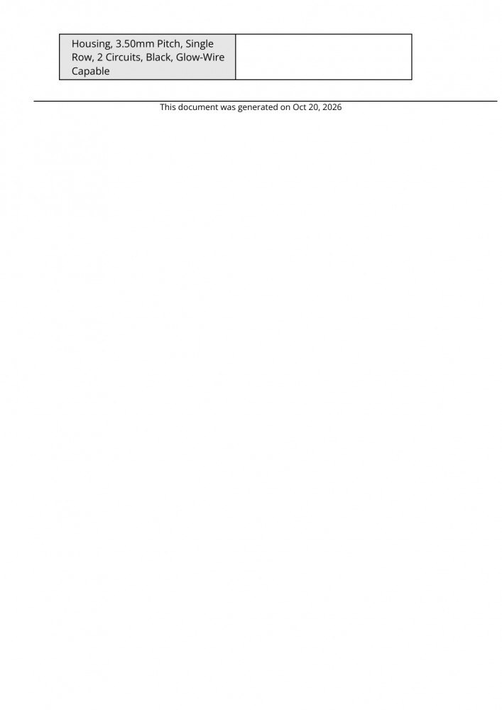 Technical document image 4 for MOLEX 1722871302
