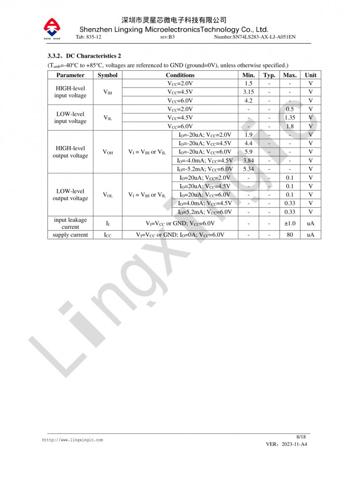 SN74LS283DR(LX) datasheet page 8