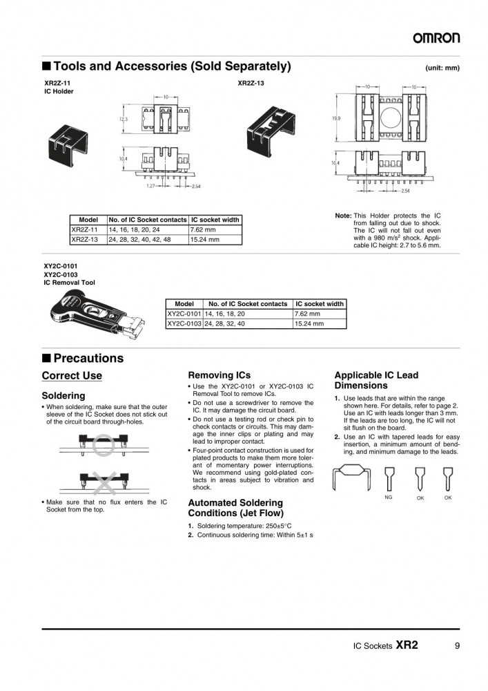 XR2A technical document page 9