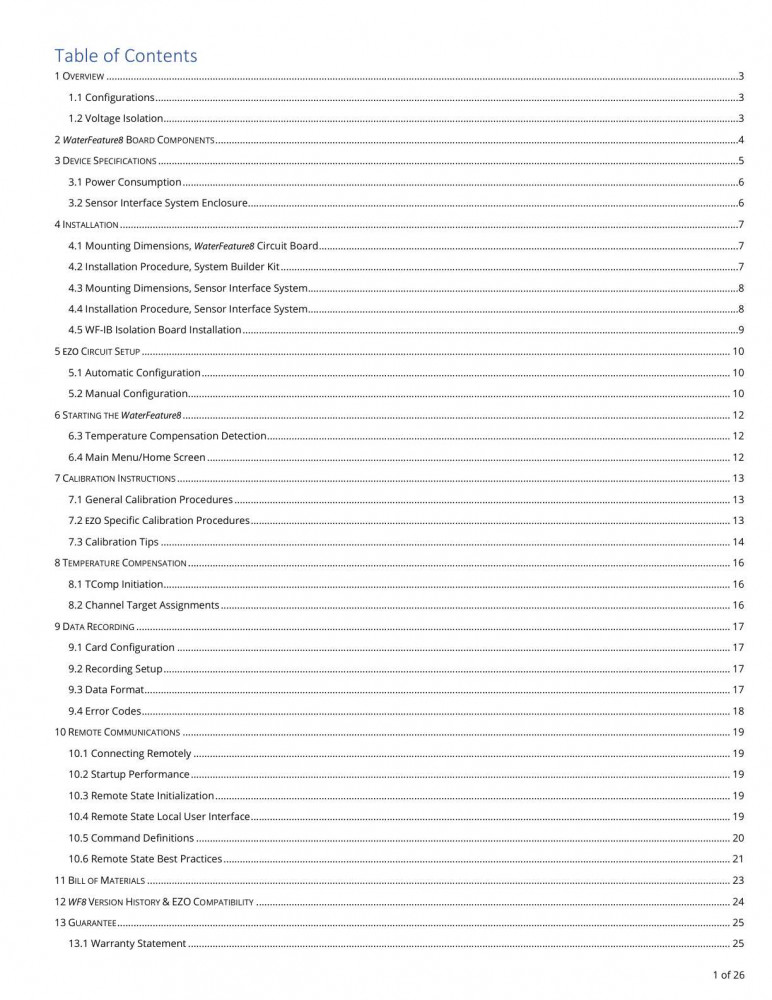 WaterFeature8 manual page 3