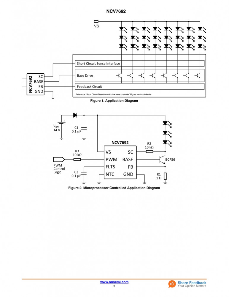 NCV7692 document page 2
