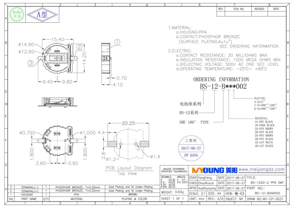 BS-12-B2AA002 technical document