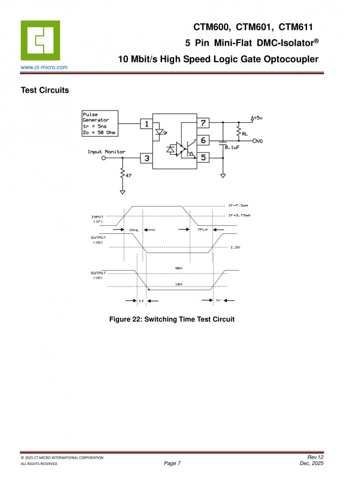 CTM600 datasheet page 7